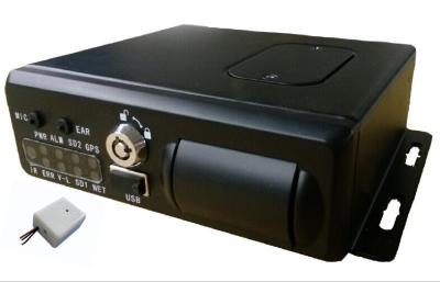 China Car / truck / bus H.264 3G live video 4CH SD Card Mobile Vehicle DVR with GPS WIFI for sale