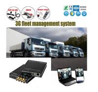 China 4Ch SD Card HD 1080P vehicle DVR H.264 Car Alarm Monitoring System Solution for sale