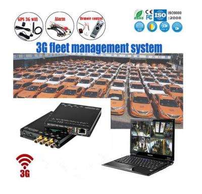 China Portable Mini 4Ch SD Card Recording HD Mobile DVR With 3G GPS WIFI For Taxi for sale