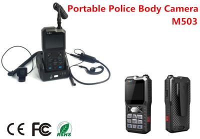 China CMS Software Police Body Worn Camera DVR Support 10 Hours Recording128G for sale