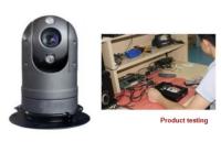 China Intelligent Outdoor Vehicle car PTZ camera with SONY 980CP 1-20PCS for sale