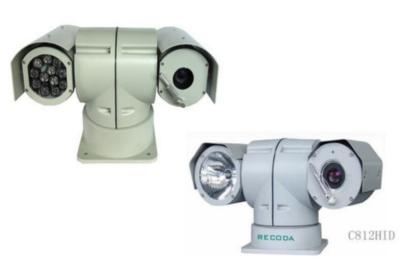 China Night view car PTZ camera 480TVL , Shockproof vehicle mounted PTZ camera for sale