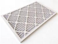 China 16*25*1 Furnace Air Filter Decompose Formaldehyde Indoor HVAC Air Filters for sale