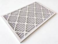 China 10x14x1 Furnace Air Filter Cardboard Frame With 1200CFM Airflow Capacity for sale