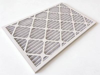 China 10x14x1 Furnace Air Filter Cardboard Frame With 1200CFM Airflow Capacity for sale