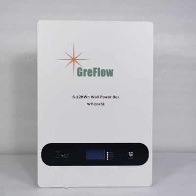 China 51.2V 48V 100Ah Lifepo4 Storage Battery 5KWh Wall Mounted Lifepo4 Battery Powerwall for sale