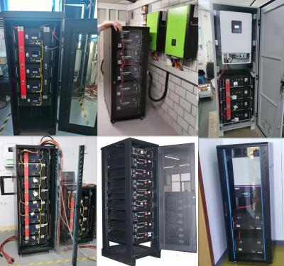 China 100kw 100kwh Lifepo4 Battery Cabinet With 48v 200Ah Battery Energy Storage System for sale