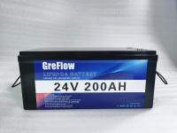 China Deep Cycle Lifepo4 24v 200ah Lithium Battery For Solar Energy System for sale