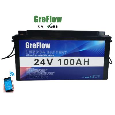 China Camper Battery ​LiFePo4 12V 24V 100ah 150Ah 200Ah 300Ah Lithium Battery For Camper for sale