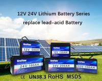 China Camper Battery ​LiFePo4 12V 24V 100ah 150Ah 200Ah 300Ah Lithium Battery For Camper for sale