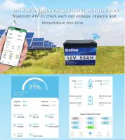 China 4000 Times IP56 50Ah 12V Lifepo4 Battery Pack For UPS Solar Storage for sale
