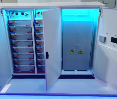 China High Capacity Energy Storage Container 200Kwh LiFePo4 Battery Cabinet for sale