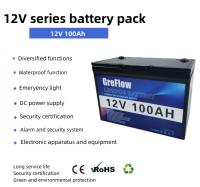 China 12v Lithium Iron Phosphate Battery 12v 100Ah 150Ah 300Ah With Bluetooth for sale