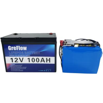 China Lifepo4 Battery Pack 12v 50Ah 100Ah 150Ah 200Ah 300Ah 12 Volt Lithium Battery for sale