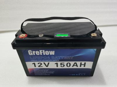 China Lifepo4 Battery 12v 150ah 100Ah 200Ah 300Ah lithium battery With BT Switch for sale