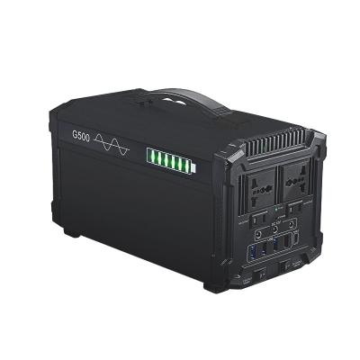 China Portable 500w 120Ah 444Wh Small Rechargeable Generator For Camping for sale