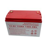 China 12.8V 110ah LiFePO4 Li Ion Battery For Gildder Ups Solar System for sale