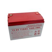 China 12.8V 110ah LiFePO4 Li Ion Battery For Gildder Ups Solar System for sale