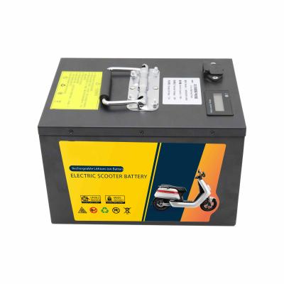 China Golf Car 60V 24A Motorcycle Lithium Battery 800 Cycles Custom Cell for sale