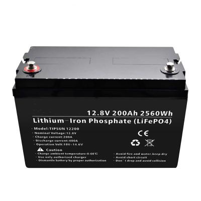 China 12.8V 12V 80ah Lifepo4 Solar Battery For Car Jump Starter Escooter for sale