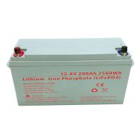 China 12.8V 12V 80ah Lifepo4 Solar Battery For Car Jump Starter Escooter for sale