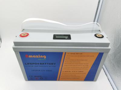 China Replace Lead Acid 12V Lithium Battery Pack LiFePo4 12V 200Ah For RV Vacation for sale