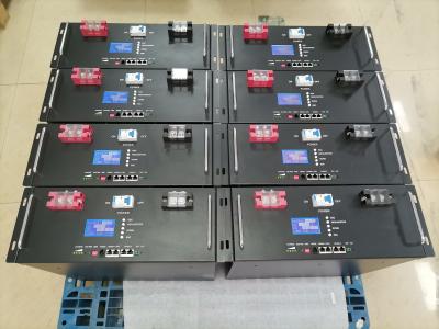 China BMS Rechargeable Li Ion Lifepo4 Battery 48V 100Ah UPS For Solar System for sale