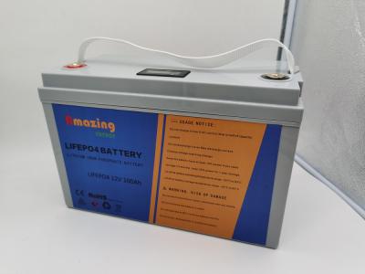 China IP56 ESS 12 Volt Lifepo4 Battery 100ah 3000 Cycles For Boat Marine RV for sale