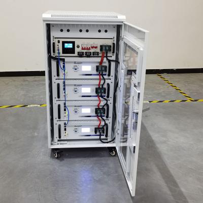 China 5kwh 10kwh 20kwh Lifepo4 Lithium Battery Pack Customized Cabinet RS485 For UPS Home Use for sale