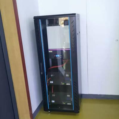 China 5U Metal Cabinet Rechargeable Power Station 48v 400ah Lifepo4 Lithium Ion Battery for sale