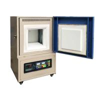 China SiC Heating Element Industrial Muffle Furnace 1400 C Over Temperature Alarm for sale