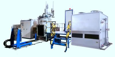 China 4000HZ 1700℃ Induction High Temperature Vacuum Furnace for sale