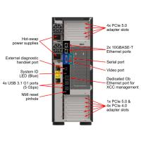 China Lenovo ThinkSystem ST650 V3 Server 4U Tower Serve 3 Year warranty 4th-gen Intel Xeon DDR5 for sale