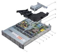 China High Quality Wholesale Custom Cheap Server R540 2u Server Rack Server Computers for sale