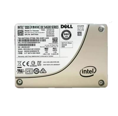 China Intel S4500/S4600 960G SATA of  dell edition with SATA 3.0 6Gb/S and 3D NAND TLC for sale