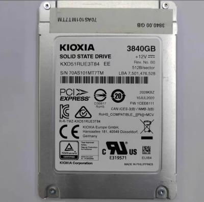 China KIOXIA XD5 3.84T U.2 and XD5 1.92T M.2 22110 specifications hard drive with TLC flash memory for sale