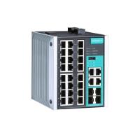 China 24+4G-port Gigabit managed Ethernet switches Moxa EDS-528E Series switch for sale