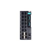 China Advanced Layer 2 Managed Switches  8+4G-port Moxa EDS-4012 Series switch / 8+4G+2 2.5GbE-port  Moxa EDS-4014 Series swit for sale