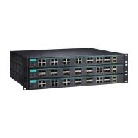 China moxa Layer 3 managed Ethernet switches and Moxa Rackmount Switches Moxa ICS-G7826A/ICS-G7828A  Series switch for sale