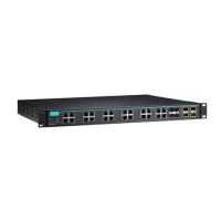 China moxa Layer 3 managed Ethernet switches and Moxa Rackmount Switches Moxa ICS-G7826A/ICS-G7828A  Series switch for sale