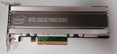 China Intel P4618 6.4T PCIE with 6.4TB SSD and 64-layer TLC 3D NAND technology for sale