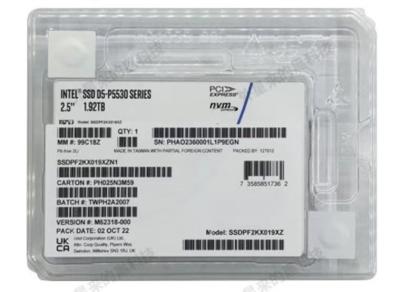 China Intel P5530 960GB/1.92T/3.84T  hard drive U.2 SAS with PCIe 4.0x4, NVMe interface for sale