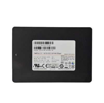 China Sumsung PM863A 1.92TB SATA with 6GB/s SATA 2.5-inch hard drive for sale