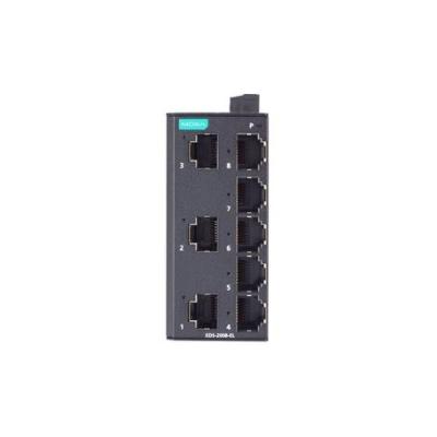 China Moxa EDS-2008-EL Series switch  8-port entry-level unmanaged Ethernet switches with metal housing for sale