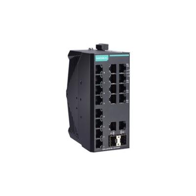 China Moxa switch EDS-2018-ML 16+2G-port Gigabit unmanaged Ethernet switches for sale