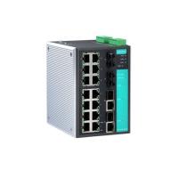 China Moxa EDS-518A Series switch 16+2G-port Gigabit managed Ethernet switches for sale