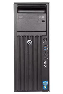 China Hp Z420 Workstation With 8 DIMM Slots And  Integrated 6-channel SATA Controller for sale