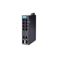 China Portable Moxa EDS-2010-ML  Series switch 8+2G-port Gigabit unmanaged Ethernet switches for sale