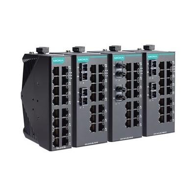 China Accurate Moxa EDS-2016-ML 16-port unmanaged Ethernet switches for sale