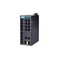 China Simple Moxa switch EDS-2018-ML 16+2G-port Gigabit unmanaged Ethernet switches for sale